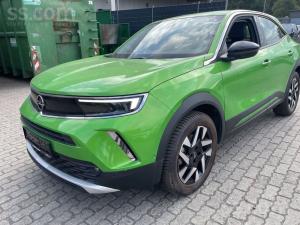 Green Opel Mokka 2022 in Riga, with an engine capacity of 1.20 L and mileage of 51 thousand km for 19500 €, photo  on AUTOMOTO.COM.LV