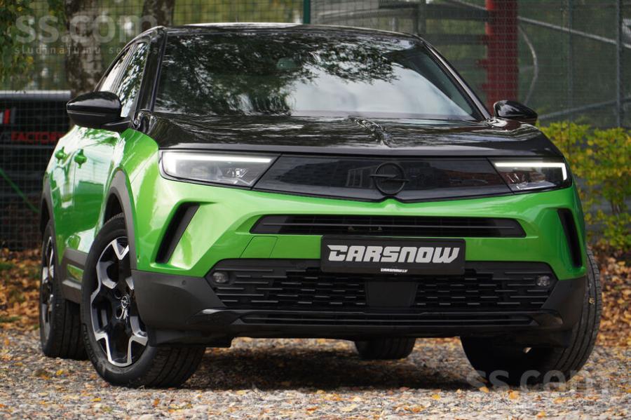 Зеленый Опель Mokka 2022 в Рига, объемом двигателя 1.60 л и пробегом 106 тыс. км за 18490 €, фото 1 на AUTOMOTO.COM.LV
