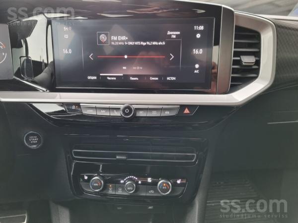 Green Opel Mokka 2023 in Riga, with an engine capacity of 1.20 L and mileage of 38 thousand km for 20900 €, photo 10 on AUTOMOTO.COM.LV