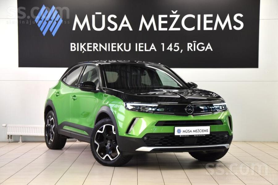 Green Opel Mokka 2021 in Riga, with an engine capacity of 1.70 L and mileage of 71 thousand km for 18990 €, photo 4 on AUTOMOTO.COM.LV
