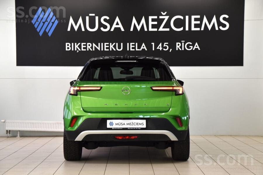 Green Opel Mokka 2021 in Riga, with an engine capacity of 1.70 L and mileage of 71 thousand km for 18990 €, photo 8 on AUTOMOTO.COM.LV