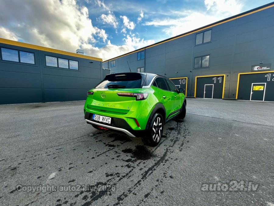 Green Opel Mokka 2023 in Tallinn, with an engine capacity of 0.00 L and mileage of 38 thousand km for 19500 €, photo 6 on AUTOMOTO.COM.LV