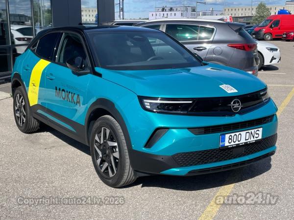 Green Opel Mokka 2025 in Tartu, with an engine capacity of 1.20 L and mileage of 8 thousand km for 24490 €, photo 3 on AUTOMOTO.COM.LV
