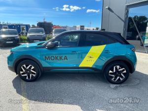 Green Opel Mokka 2025 in Tartu, with an engine capacity of 1.20 L and mileage of 8 thousand km for 24490 €, photo 6 on AUTOMOTO.COM.LV