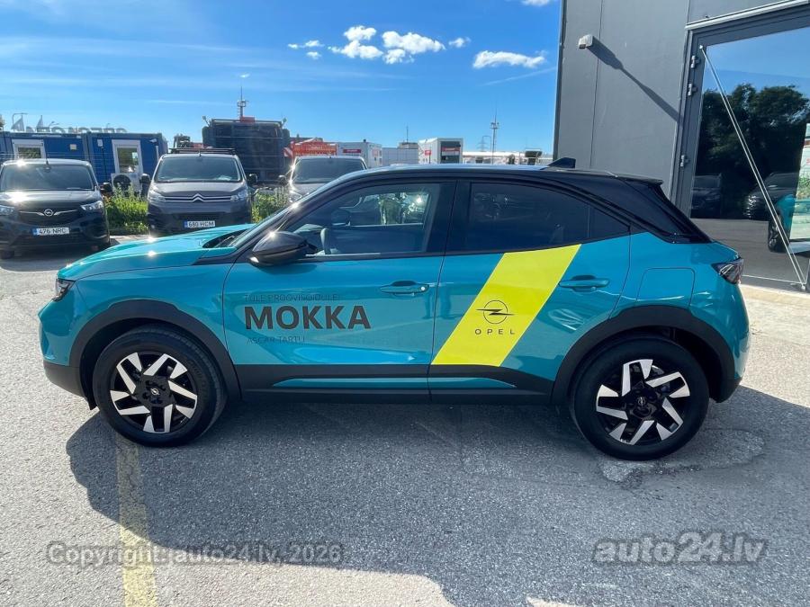 Green Opel Mokka 2025 in Tartu, with an engine capacity of 1.20 L and mileage of 8 thousand km for 24490 €, photo 6 on AUTOMOTO.COM.LV