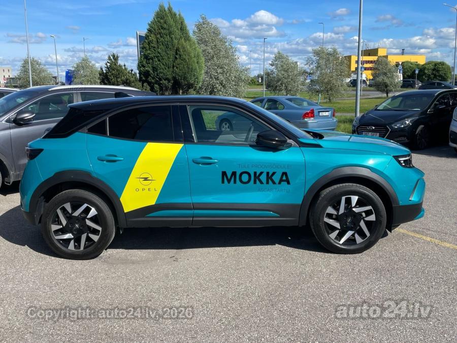 Green Opel Mokka 2025 in Tartu, with an engine capacity of 1.20 L and mileage of 8 thousand km for 24490 €, photo 8 on AUTOMOTO.COM.LV