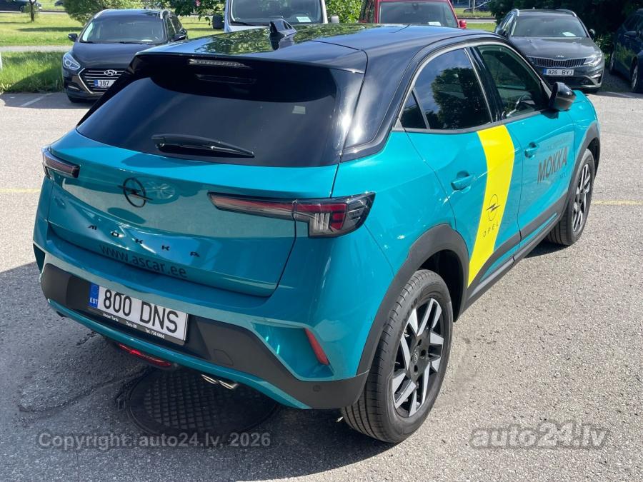 Green Opel Mokka 2025 in Tartu, with an engine capacity of 1.20 L and mileage of 8 thousand km for 24490 €, photo 9 on AUTOMOTO.COM.LV