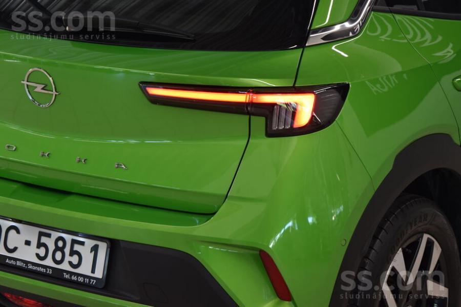 Zaļš Opel Mokka 2025 Rīga, ar dzinēja tilpumu 1.20 L un nobraukumu 10 tūkst. km par 20990 €, foto 10 vietnē AUTOMOTO.COM.LV