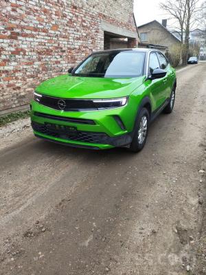 Зеленый Опель Mokka 2022 в Лиепая, объемом двигателя 1.20 л и пробегом 3 тыс. км за 16000 €, фото  на AUTOMOTO.COM.LV