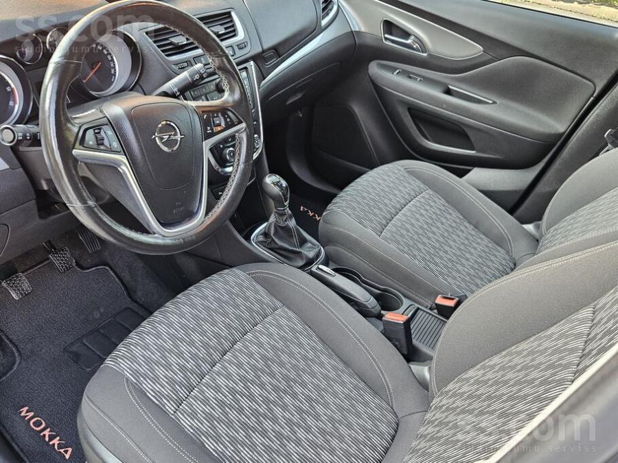 Grey Opel Mokka 2012 in Jekabpils, with an engine capacity of 1.70 L and mileage of 282 thousand km for 6990 €, photo 12 on AUTOMOTO.COM.LV