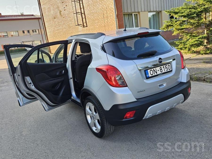 Grey Opel Mokka 2012 in Jekabpils, with an engine capacity of 1.70 L and mileage of 282 thousand km for 6990 €, photo 16 on AUTOMOTO.COM.LV
