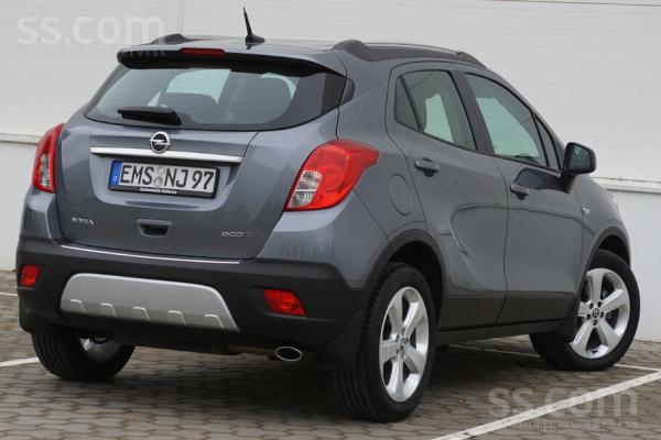 Grey Opel Mokka 2013 in Riga, with an engine capacity of 1.70 L and mileage of 84 thousand km for 8400 €, photo 11 on AUTOMOTO.COM.LV
