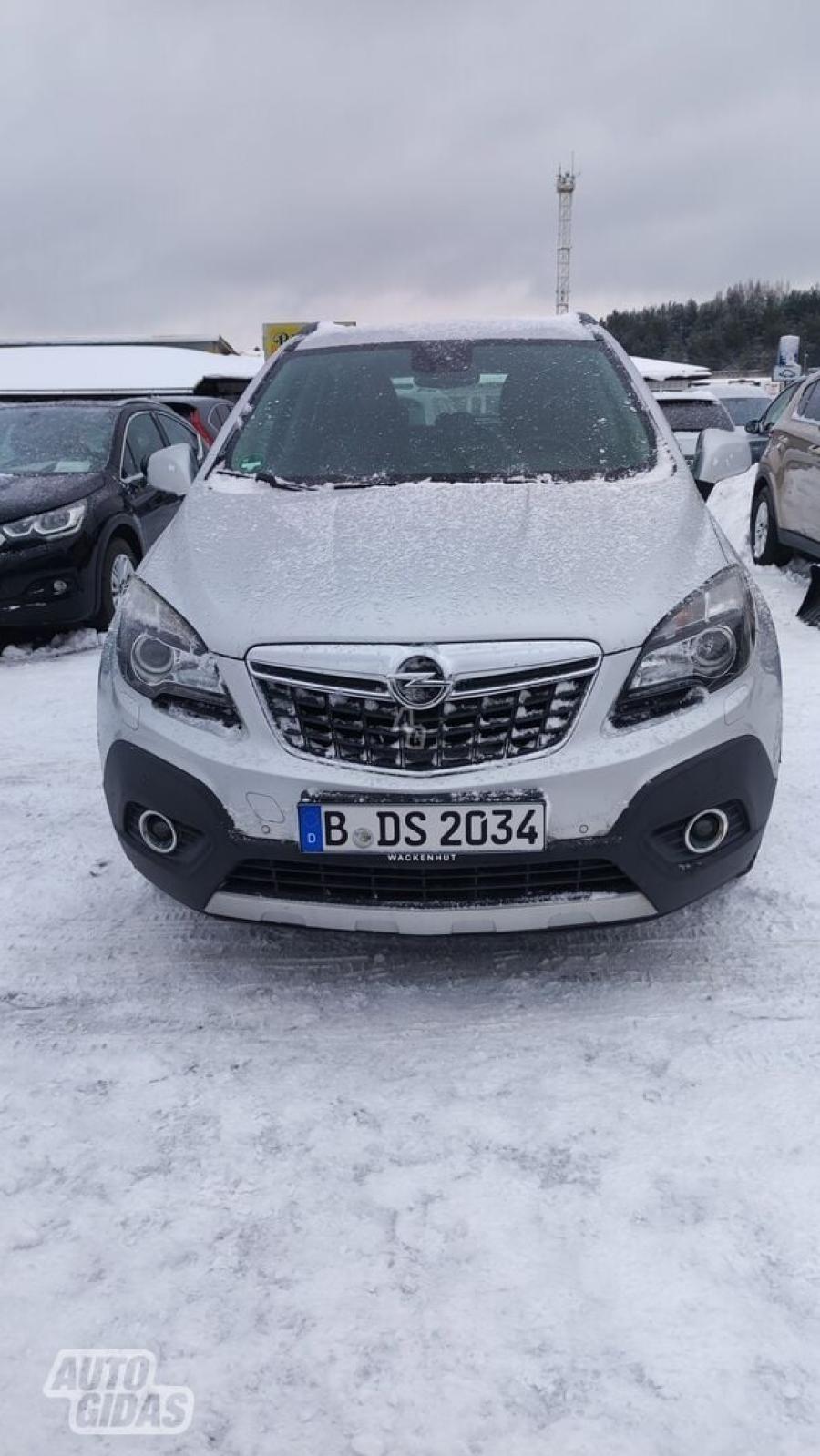 Grey Opel Mokka 2013 in Vilnius, with an engine capacity of 1.70 L and mileage of 229 thousand km for 7300 €, photo 1 on AUTOMOTO.COM.LV