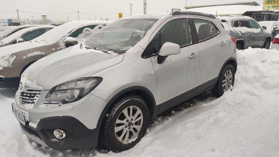 Grey Opel Mokka 2013 in Vilnius, with an engine capacity of 1.70 L and mileage of 229 thousand km for 7300 €, photo 4 on AUTOMOTO.COM.LV