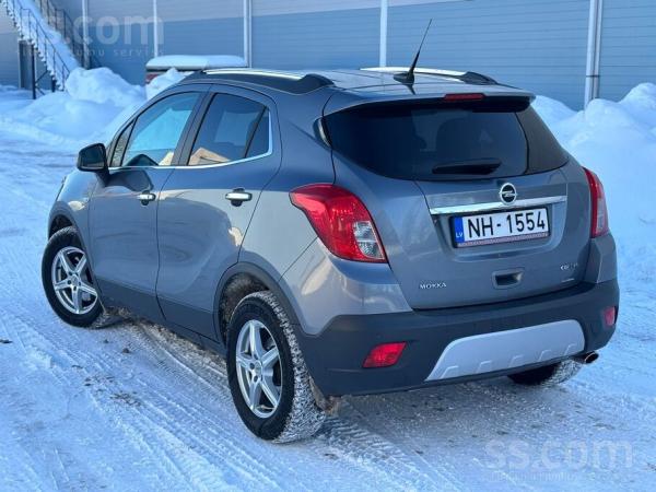 Grey Opel Mokka 2013 in Riga, with an engine capacity of 1.70 L and mileage of 0 thousand km for 6990 €, photo 5 on AUTOMOTO.COM.LV