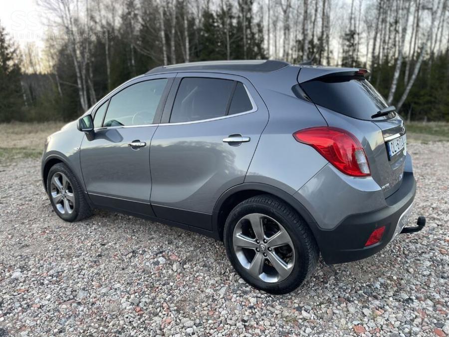 Grey Opel Mokka 2013 in Cesis, with an engine capacity of 1.70 L and mileage of 0 thousand km for 6990 €, photo 5 on AUTOMOTO.COM.LV