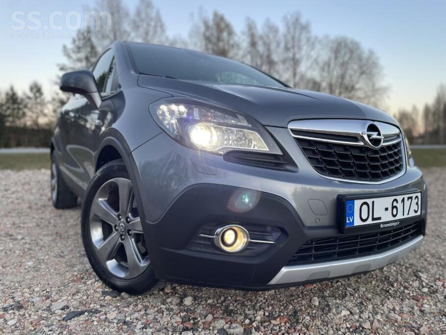 Grey Opel Mokka 2013 in Cesis, with an engine capacity of 1.70 L and mileage of 0 thousand km for 6990 €, photo 6 on AUTOMOTO.COM.LV