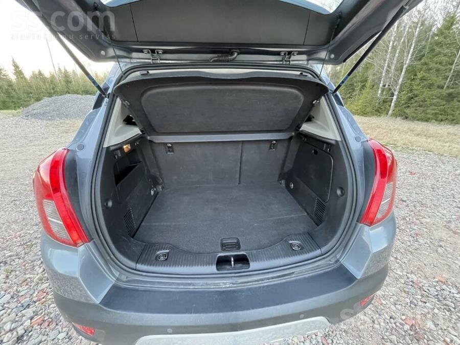 Grey Opel Mokka 2013 in Cesis, with an engine capacity of 1.70 L and mileage of 0 thousand km for 6990 €, photo 14 on AUTOMOTO.COM.LV