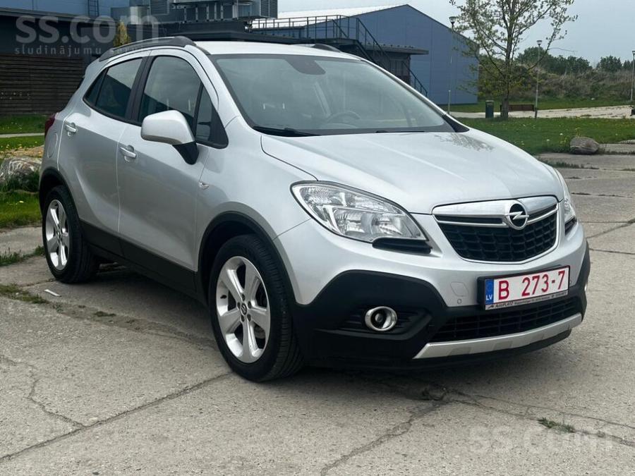 Pelēks Opel Mokka 2013 Rīga, ar dzinēja tilpumu 1.60 L un nobraukumu 210 tūkst. km par 6290 €, foto 4 vietnē AUTOMOTO.COM.LV