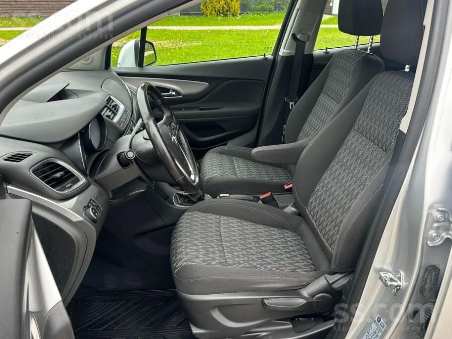Pelēks Opel Mokka 2013 Rīga, ar dzinēja tilpumu 1.60 L un nobraukumu 210 tūkst. km par 6290 €, foto 16 vietnē AUTOMOTO.COM.LV