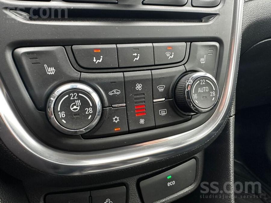 Pelēks Opel Mokka 2013 Rīga, ar dzinēja tilpumu 1.60 L un nobraukumu 210 tūkst. km par 6290 €, foto 22 vietnē AUTOMOTO.COM.LV
