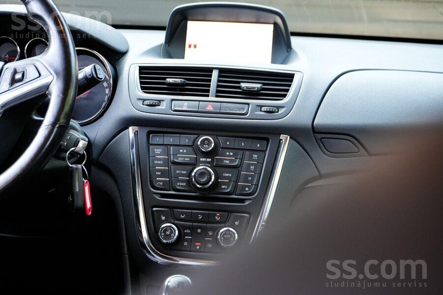 Pelēks Opel Mokka 2013 Rīga, ar dzinēja tilpumu 1.70 L un nobraukumu 270 tūkst. km par 5800 €, foto 14 vietnē AUTOMOTO.COM.LV