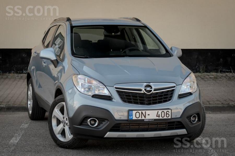 Серый Опель Mokka 2013 в Талси, объемом двигателя 1.70 л и пробегом 166 тыс. км за 7990 €, фото 1 на AUTOMOTO.COM.LV