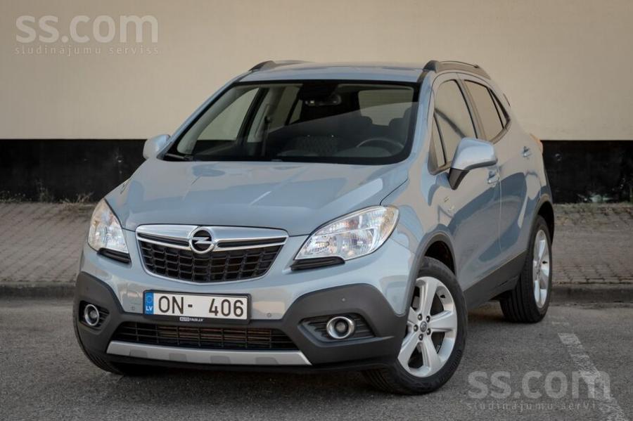 Серый Опель Mokka 2013 в Талси, объемом двигателя 1.70 л и пробегом 166 тыс. км за 7990 €, фото 4 на AUTOMOTO.COM.LV