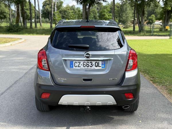 Grey Opel Mokka 2013 in Taurage, with an engine capacity of 1.69 L and mileage of 190 thousand km for 5800 €, photo 6 on AUTOMOTO.COM.LV
