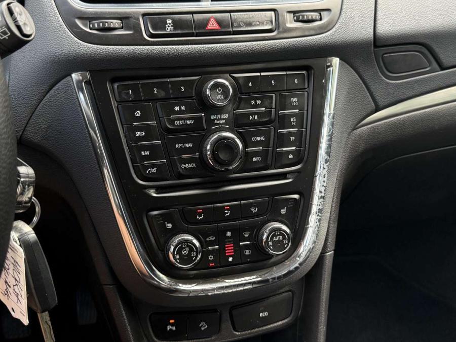 Grey Opel Mokka 2013 in Taurage, with an engine capacity of 1.69 L and mileage of 190 thousand km for 5800 €, photo 18 on AUTOMOTO.COM.LV