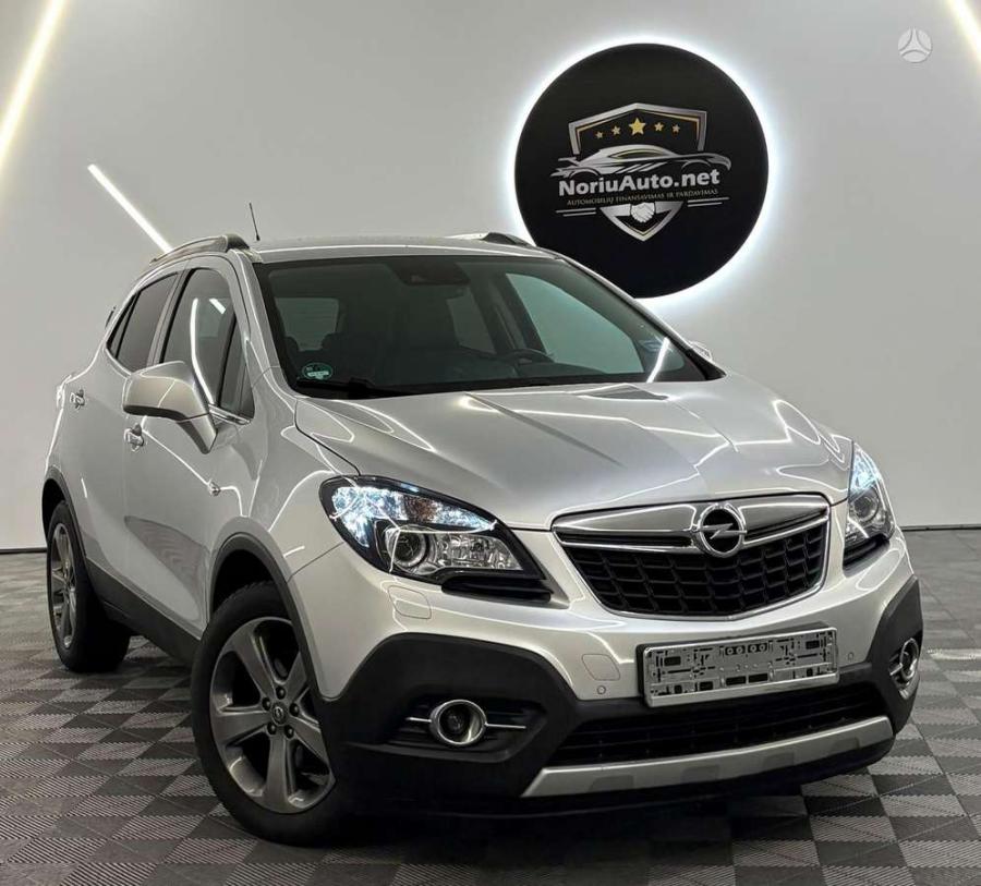 Pelēks Opel Mokka 2013 Marijampole, ar dzinēja tilpumu 1.69 L un nobraukumu 232 tūkst. km par 6750 €, foto 1 vietnē AUTOMOTO.COM.LV