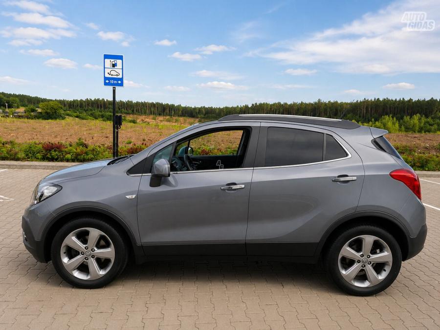 Grey Opel Mokka 2013 in Vilnius, with an engine capacity of 1.70 L and mileage of 272 thousand km for 6250 €, photo 6 on AUTOMOTO.COM.LV