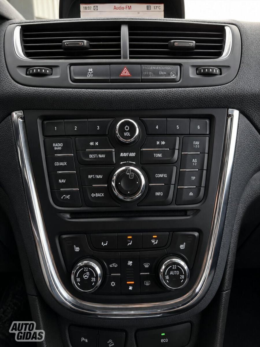 Grey Opel Mokka 2013 in Vilnius, with an engine capacity of 1.70 L and mileage of 272 thousand km for 6250 €, photo 18 on AUTOMOTO.COM.LV