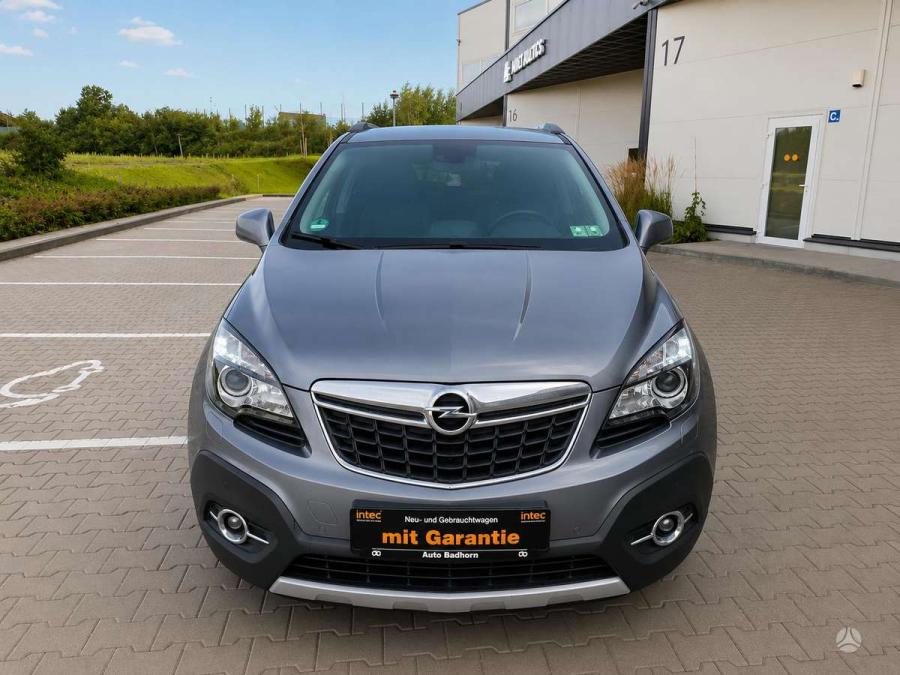 Grey Opel Mokka 2013 in Vilnius, with an engine capacity of 1.69 L and mileage of 272 thousand km for 6250 €, photo 7 on AUTOMOTO.COM.LV