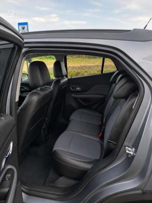 Grey Opel Mokka 2013 in Vilnius, with an engine capacity of 1.69 L and mileage of 272 thousand km for 6250 €, photo 13 on AUTOMOTO.COM.LV