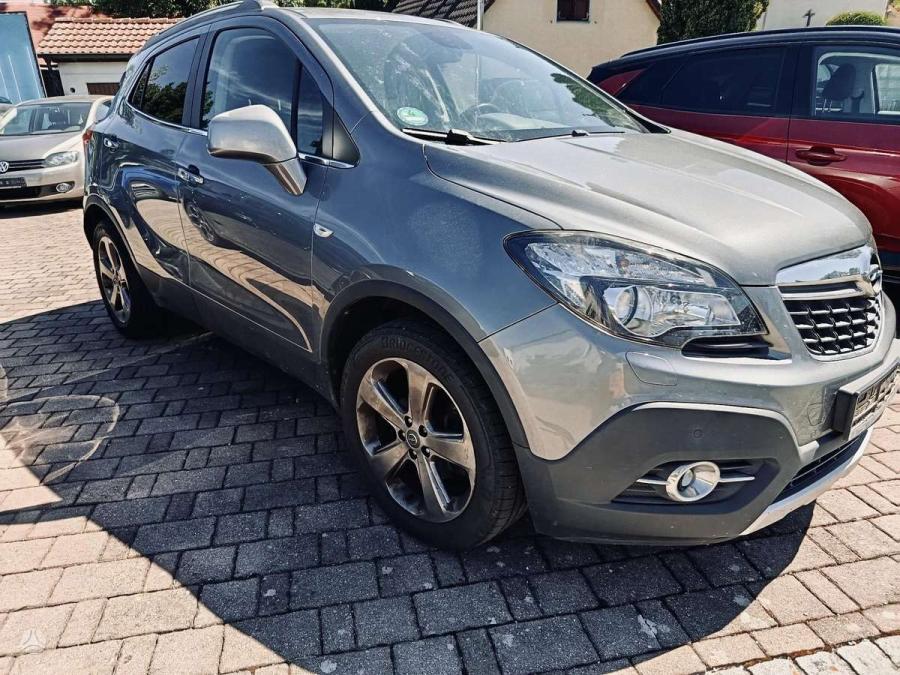 Pelēks Opel Mokka 2013 Utena, ar dzinēja tilpumu 1.36 L un nobraukumu 141 tūkst. km par 6950 €, foto 14 vietnē AUTOMOTO.COM.LV