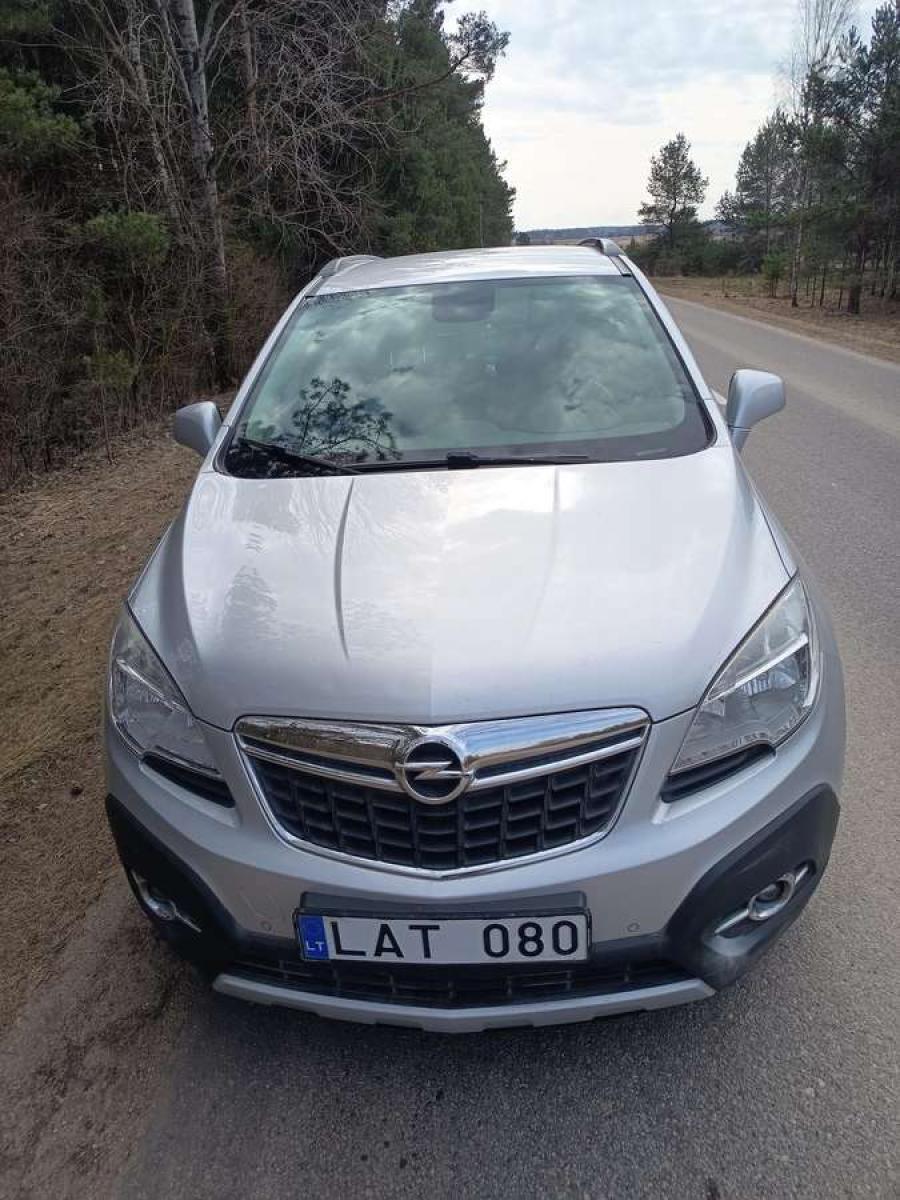 Серый Опель Mokka 2013 в Вильнюс, объемом двигателя 1.69 л и пробегом 250 тыс. км за 6300 €, фото 3 на AUTOMOTO.COM.LV