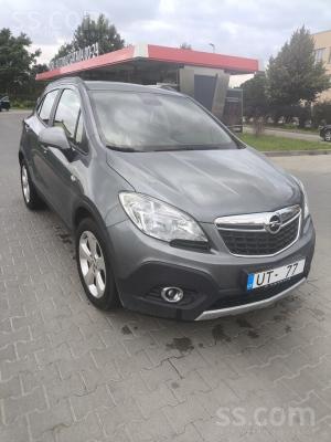 Grey Opel Mokka 2013 in Jelgava, with an engine capacity of 1.60 L and mileage of 22 thousand km for 6350 €, photo  on AUTOMOTO.COM.LV
