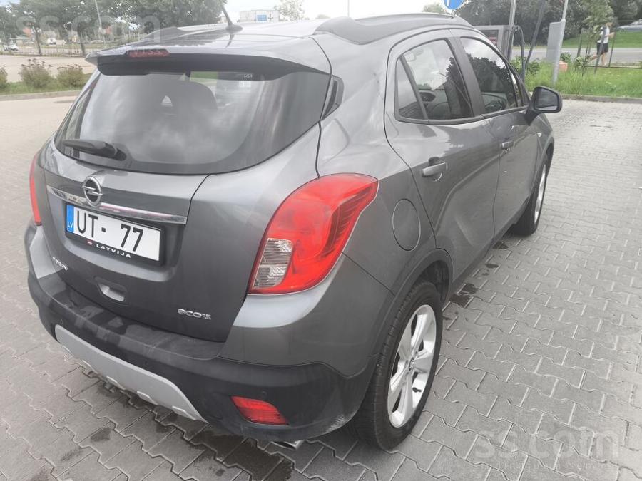 Grey Opel Mokka 2013 in Jelgava, with an engine capacity of 1.60 L and mileage of 22 thousand km for 6350 €, photo 6 on AUTOMOTO.COM.LV
