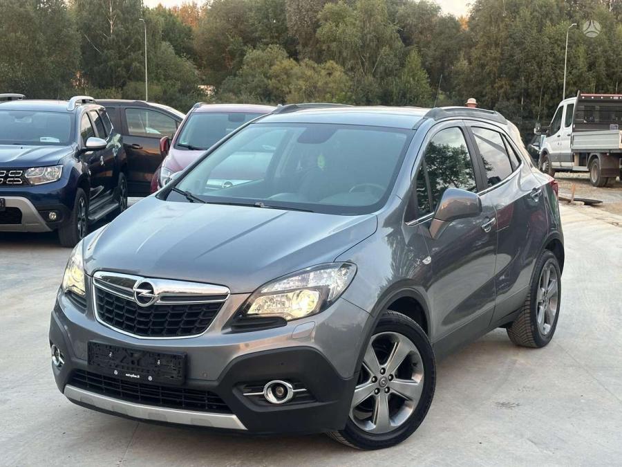 Серый Опель Mokka 2013 в Алитус, объемом двигателя 1.69 л и пробегом 181 тыс. км за 6980 €, фото 1 на AUTOMOTO.COM.LV