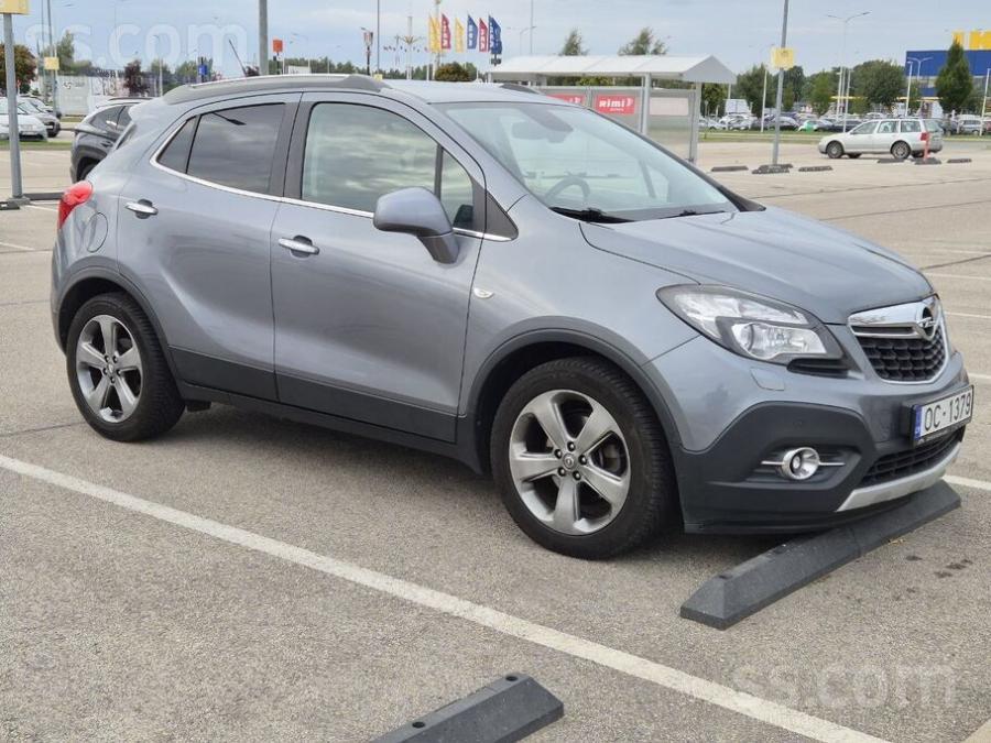 Pelēks Opel Mokka 2013 Rīga, ar dzinēja tilpumu 1.70 L un nobraukumu 225 tūkst. km par 7500 €, foto 4 vietnē AUTOMOTO.COM.LV