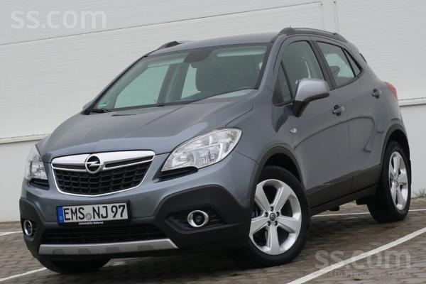 Pelēks Opel Mokka 2014 Rīga, ar dzinēja tilpumu 1.70 L un nobraukumu 84 tūkst. km par 7900 €, foto 4 vietnē AUTOMOTO.COM.LV