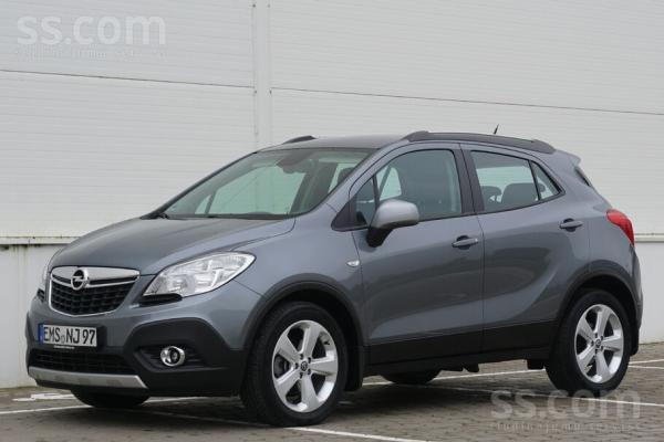 Pelēks Opel Mokka 2014 Rīga, ar dzinēja tilpumu 1.70 L un nobraukumu 84 tūkst. km par 7900 €, foto 5 vietnē AUTOMOTO.COM.LV