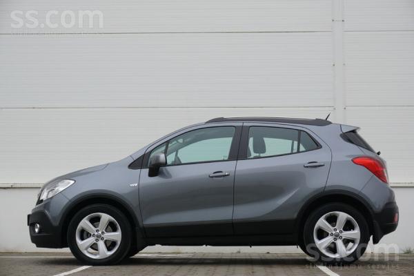 Pelēks Opel Mokka 2014 Rīga, ar dzinēja tilpumu 1.70 L un nobraukumu 84 tūkst. km par 7900 €, foto 6 vietnē AUTOMOTO.COM.LV