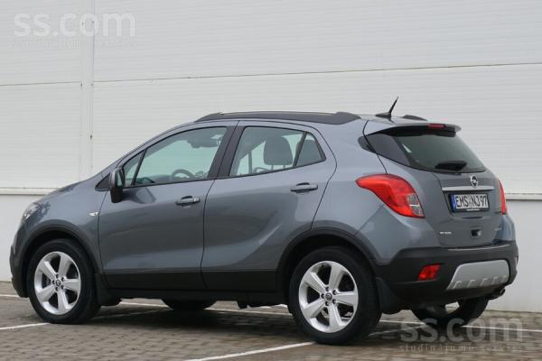 Pelēks Opel Mokka 2014 Rīga, ar dzinēja tilpumu 1.70 L un nobraukumu 84 tūkst. km par 7900 €, foto 8 vietnē AUTOMOTO.COM.LV