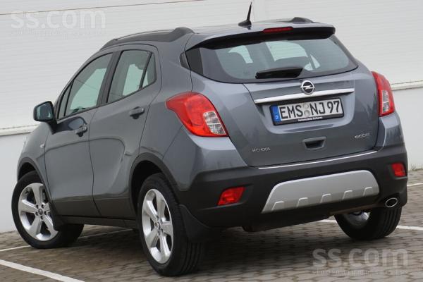 Pelēks Opel Mokka 2014 Rīga, ar dzinēja tilpumu 1.70 L un nobraukumu 84 tūkst. km par 7900 €, foto 9 vietnē AUTOMOTO.COM.LV