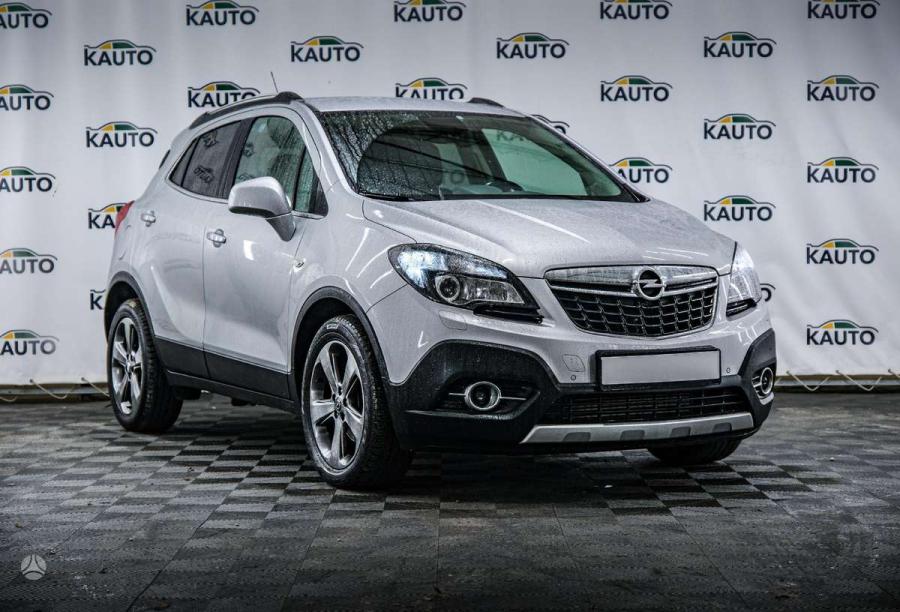 Pelēks Opel Mokka 2014 Kauņa, ar dzinēja tilpumu 1.70 L un nobraukumu 196 tūkst. km par 8990 €, foto 2 vietnē AUTOMOTO.COM.LV