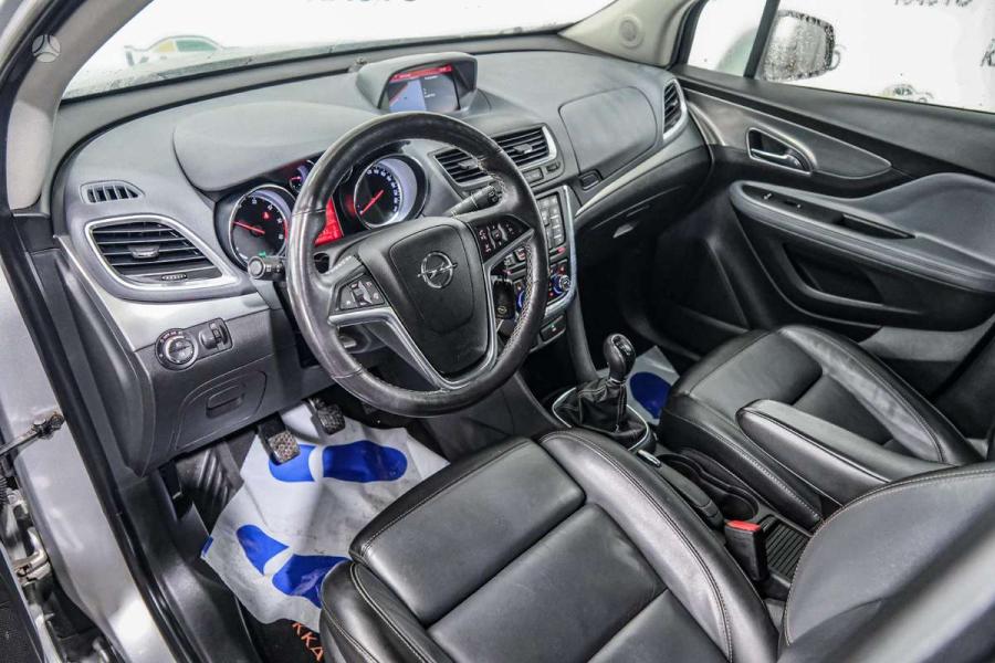 Pelēks Opel Mokka 2014 Kauņa, ar dzinēja tilpumu 1.70 L un nobraukumu 196 tūkst. km par 8990 €, foto 5 vietnē AUTOMOTO.COM.LV