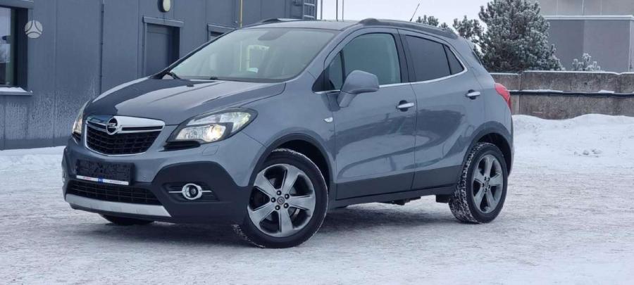 Pelēks Opel Mokka 2014 Šauļi, ar dzinēja tilpumu 1.70 L un nobraukumu 164 tūkst. km par 6700 €, foto 2 vietnē AUTOMOTO.COM.LV