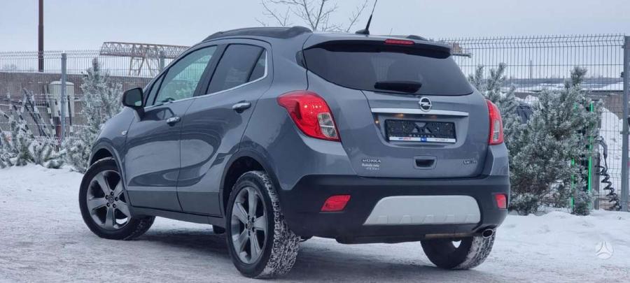 Pelēks Opel Mokka 2014 Šauļi, ar dzinēja tilpumu 1.70 L un nobraukumu 164 tūkst. km par 6700 €, foto 5 vietnē AUTOMOTO.COM.LV